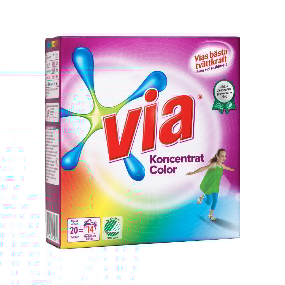 Via Tvättmedel Professional Color 8.32kg - Rengöring & städ - Duab